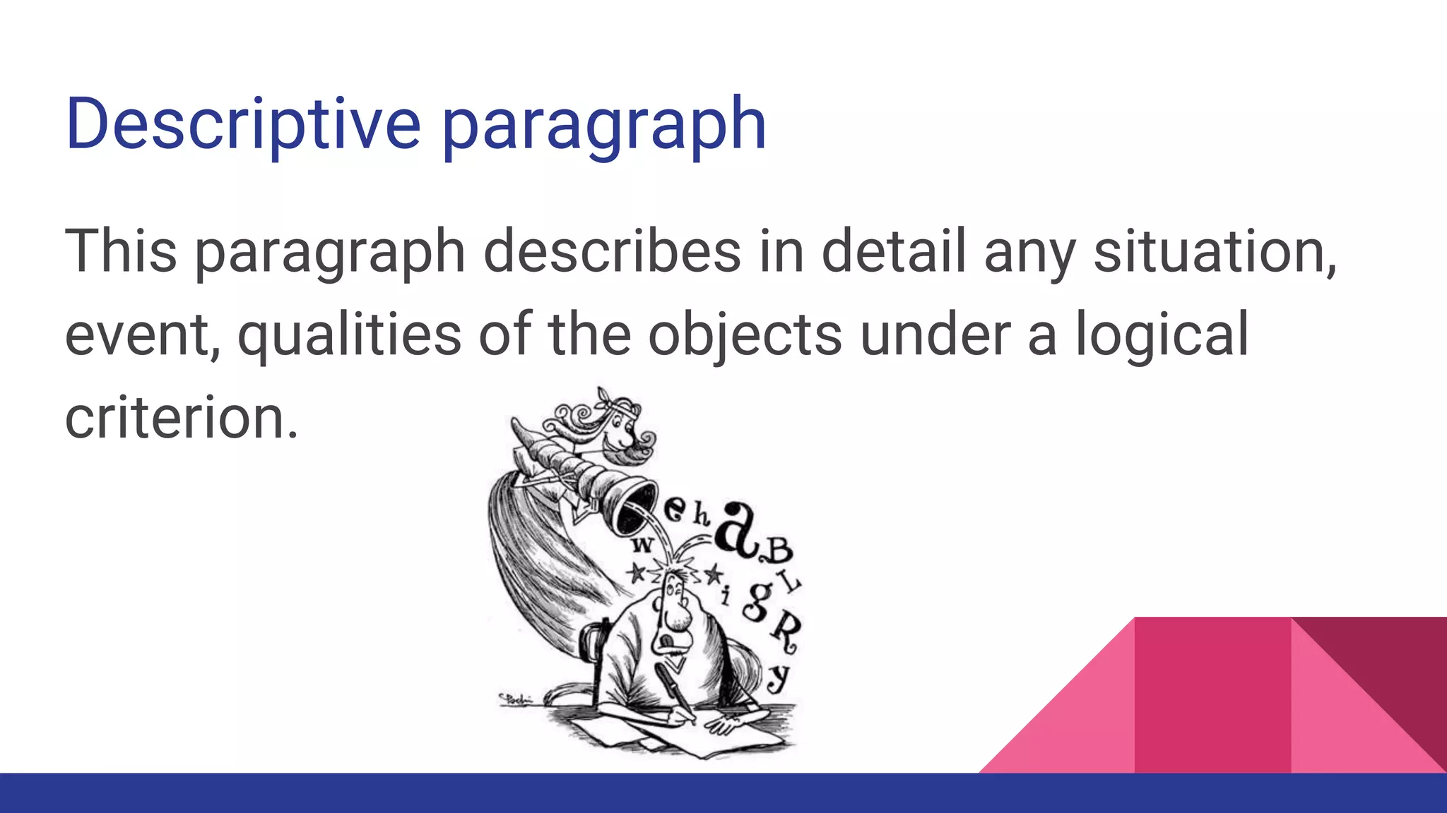 Types Paragraph - Teoría Discursiva Grupo ABC - EAN | PPT