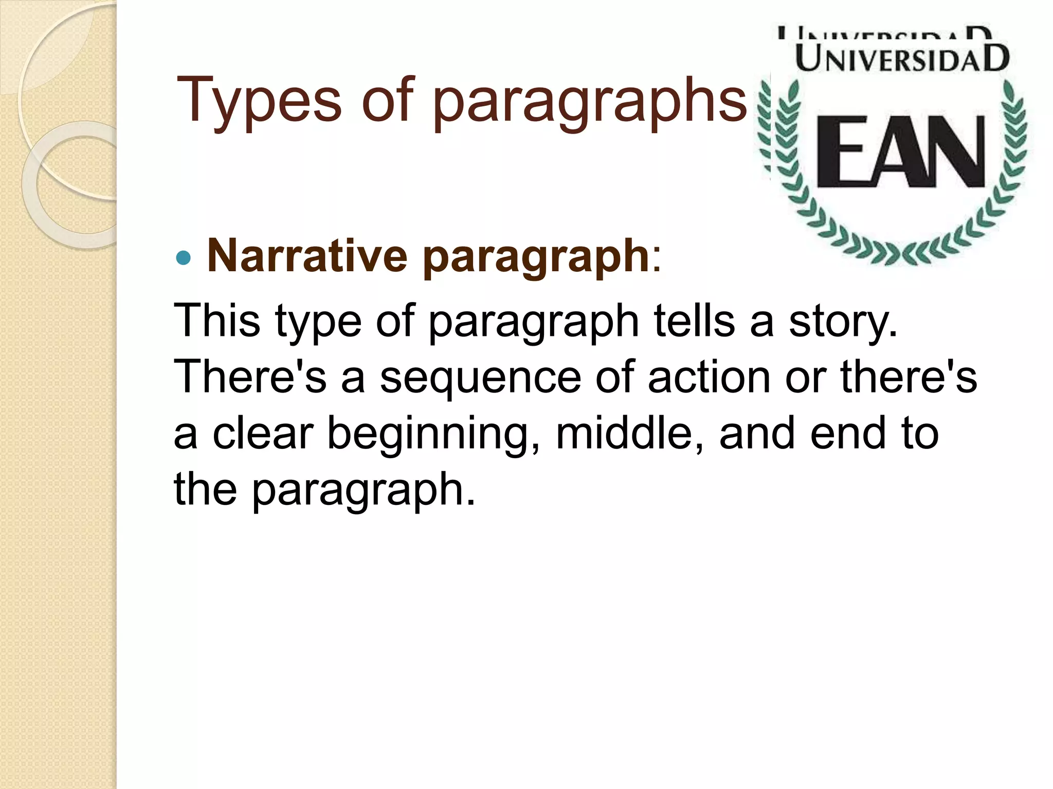 Paragraph writing | PPTX