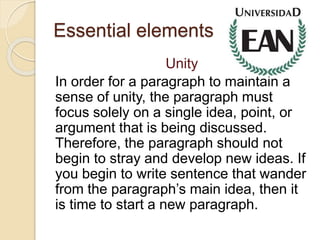 Paragraph writing | PPTX