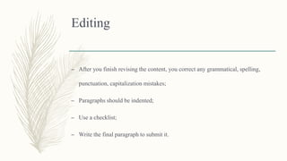 Paragraph Writing | PPT