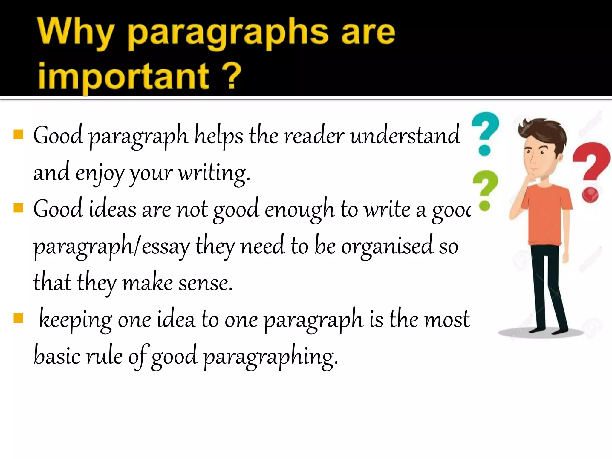 Paragraph writing | PPTX
