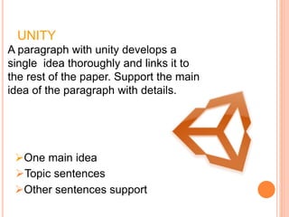 Paragraph writing | PPTX
