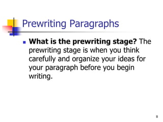 PARAGRAPH WRITING by Dr. Anjibabu .ppt