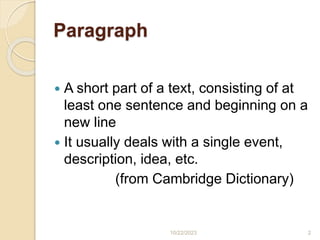 paragraph writing.pptx