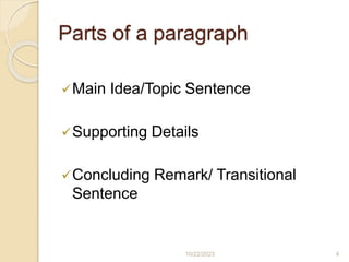 paragraph writing.pptx