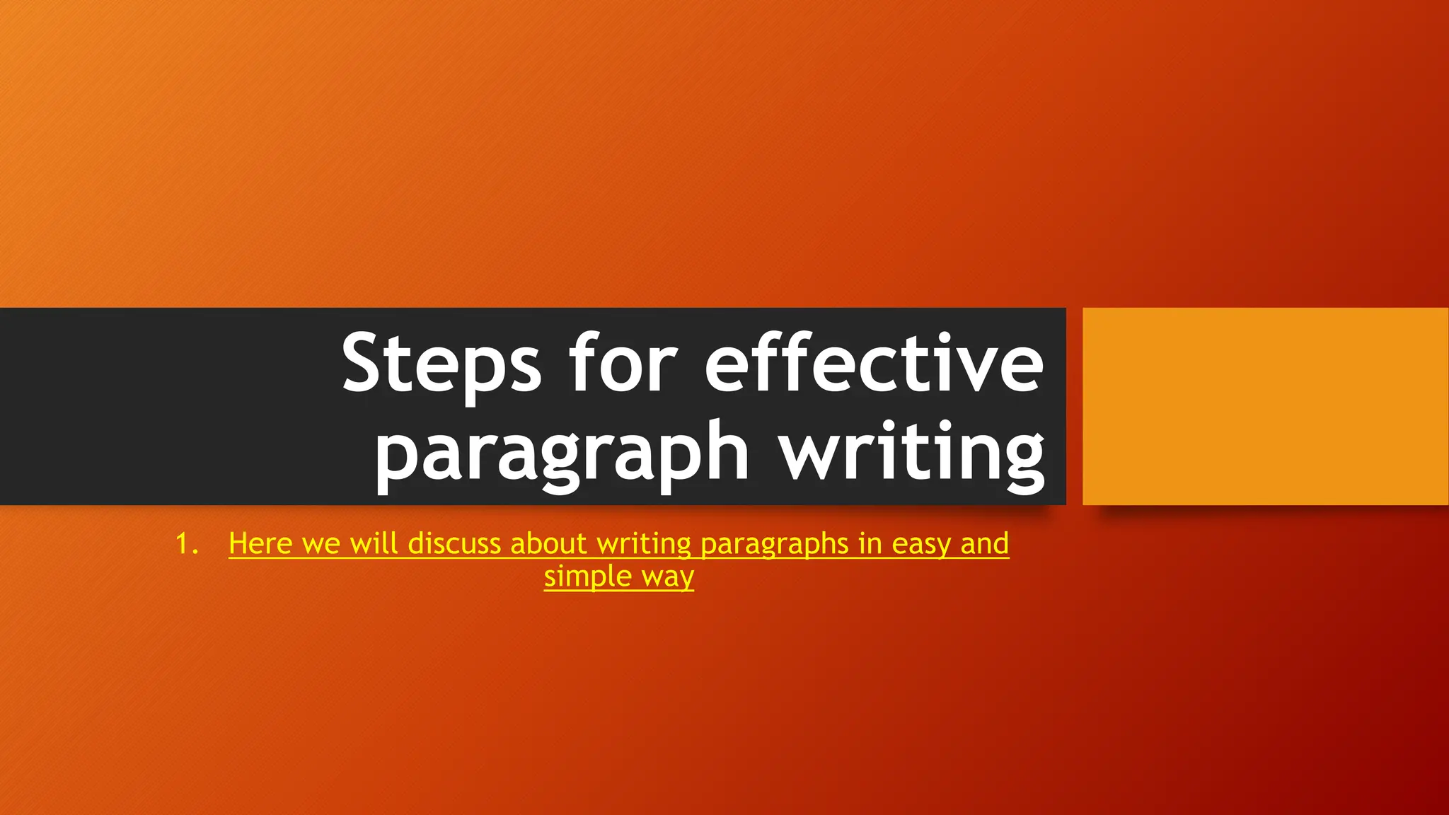 paragraph writing.pptx