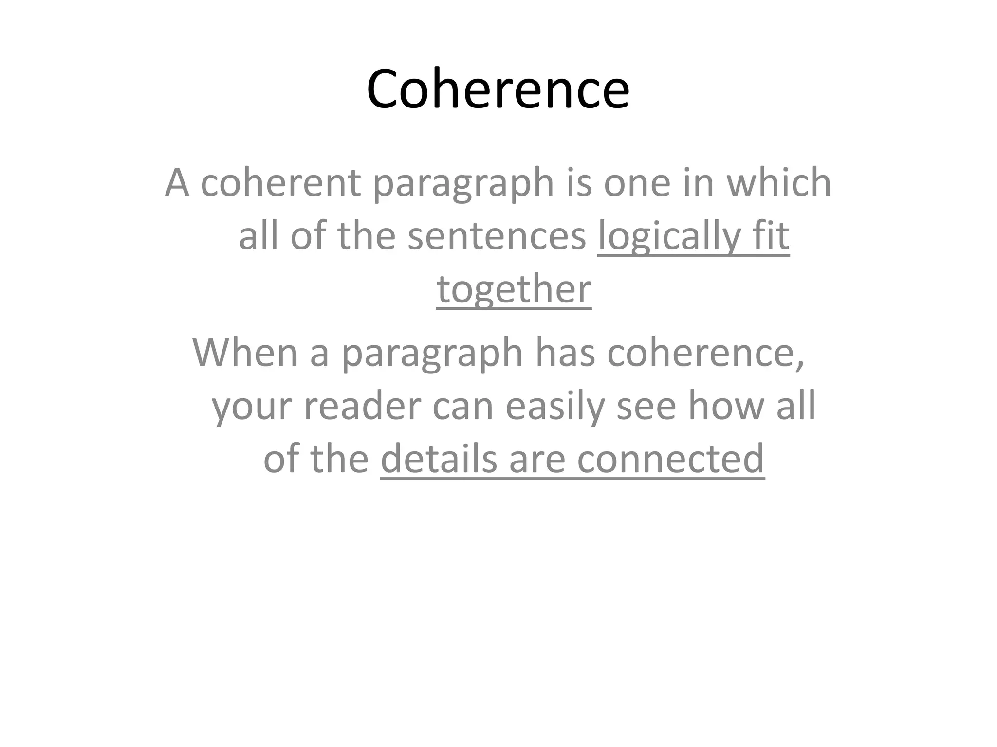 Paragraph Writing What is a paragraph? A group of sentences that ...