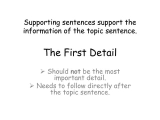 Paragraph Writing What is a paragraph? A group of sentences that ...