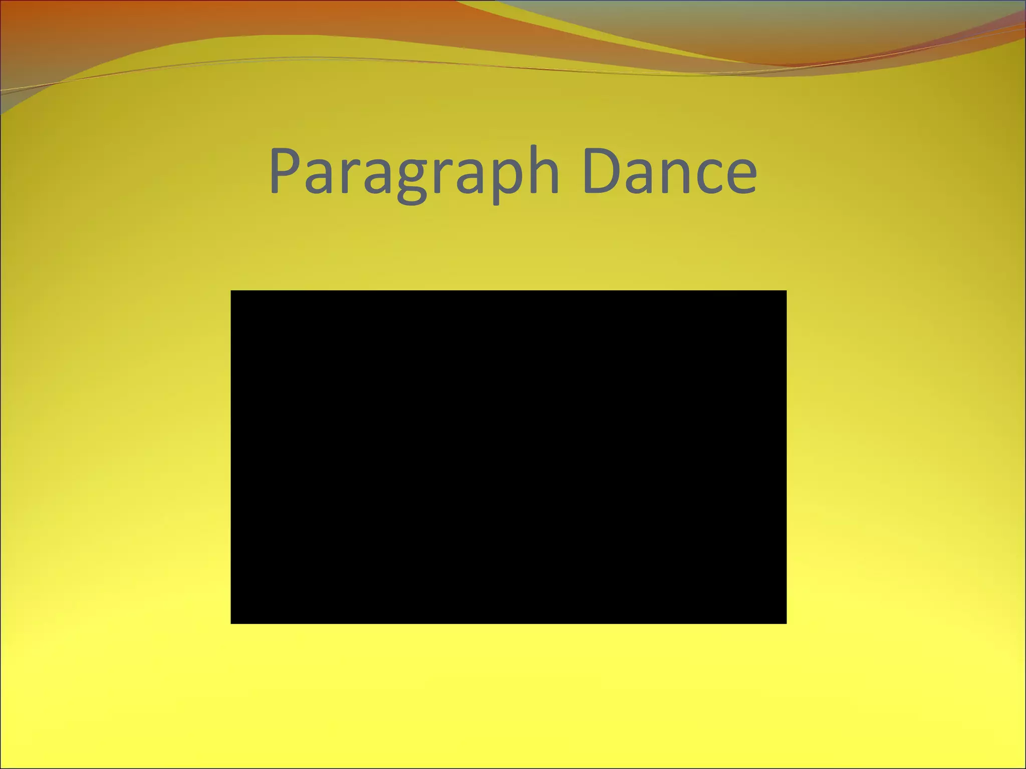 Paragraph writing dale | PPT