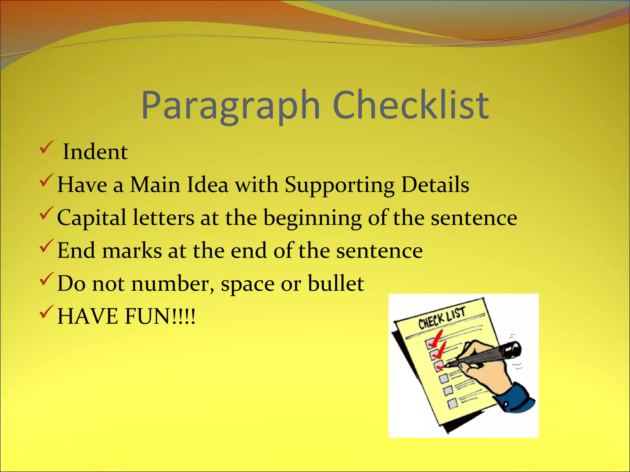 Paragraph writing dale | PPT