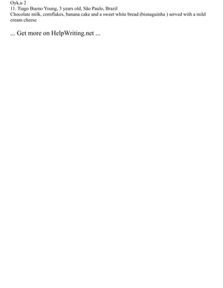 Paragraph Writing For Kids - GetLitt | PDF