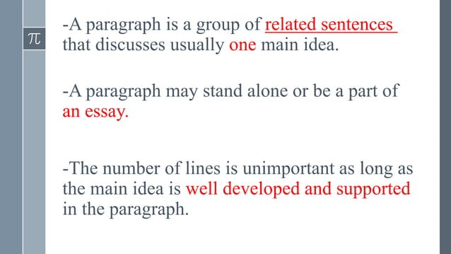 Paragraph writing general (1) | PPT