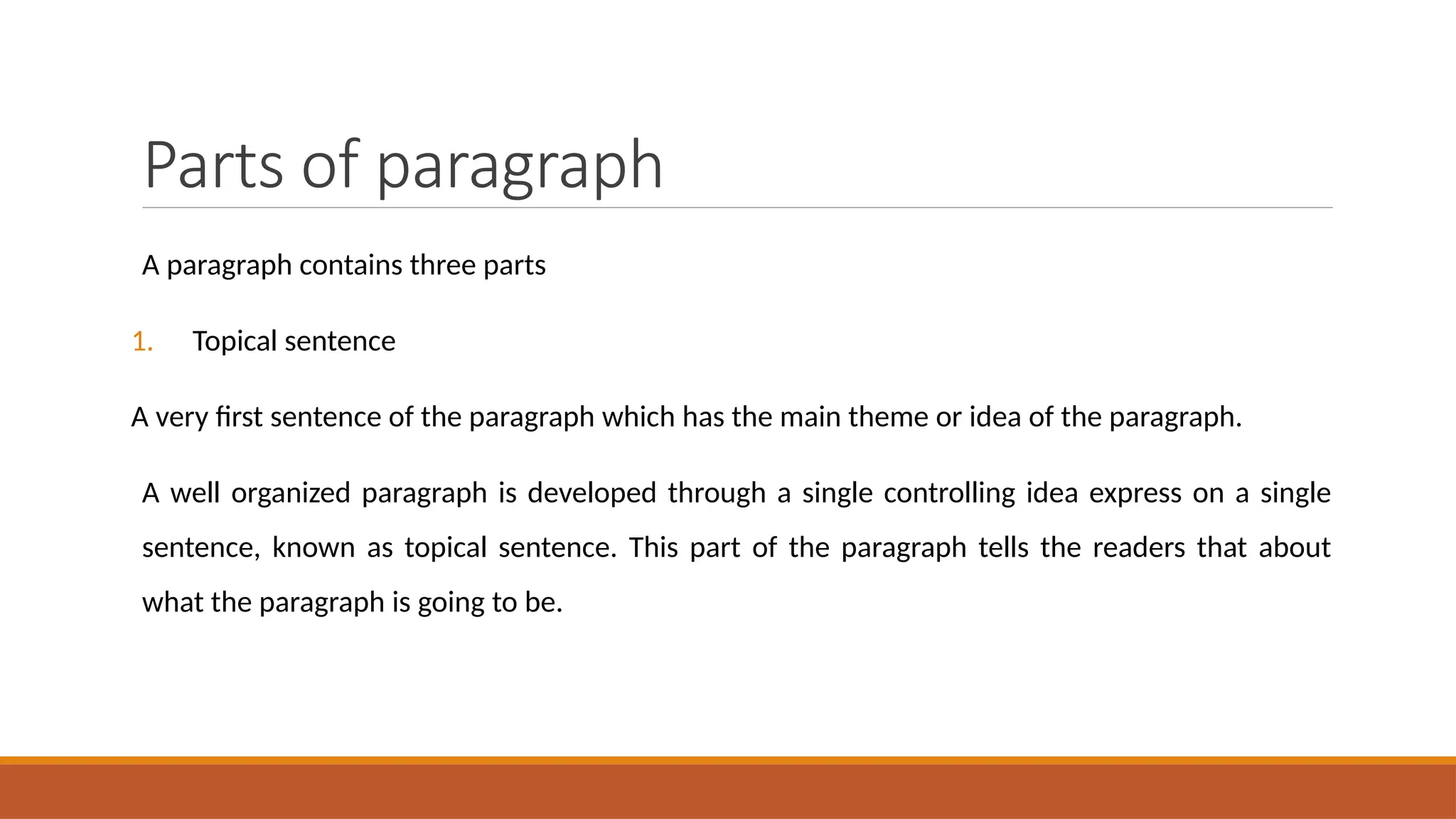 Paragraph writing lecture 2.. B.ed. pptx | PPTX