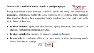 Paragraph writing ppp (final version) | PPTX