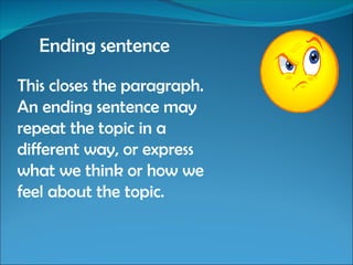 Paragraph writing ppt (Remedial instruction) | PPT