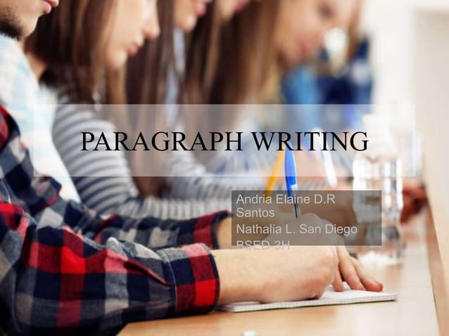 Paragraph writng | PPT