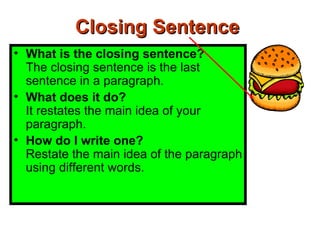 Paragraph structure RW0703 | PPT
