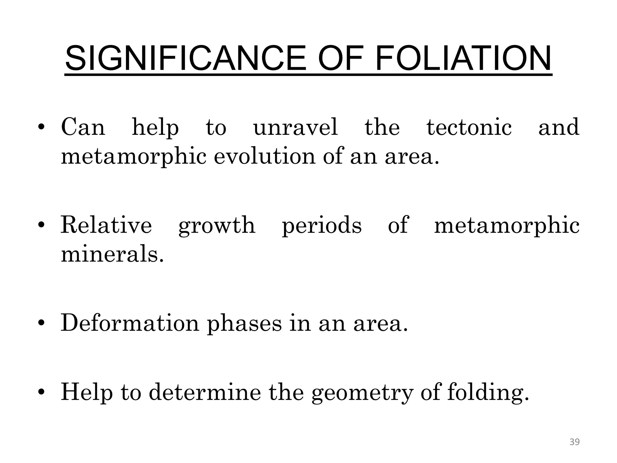 Foliation | PPTX