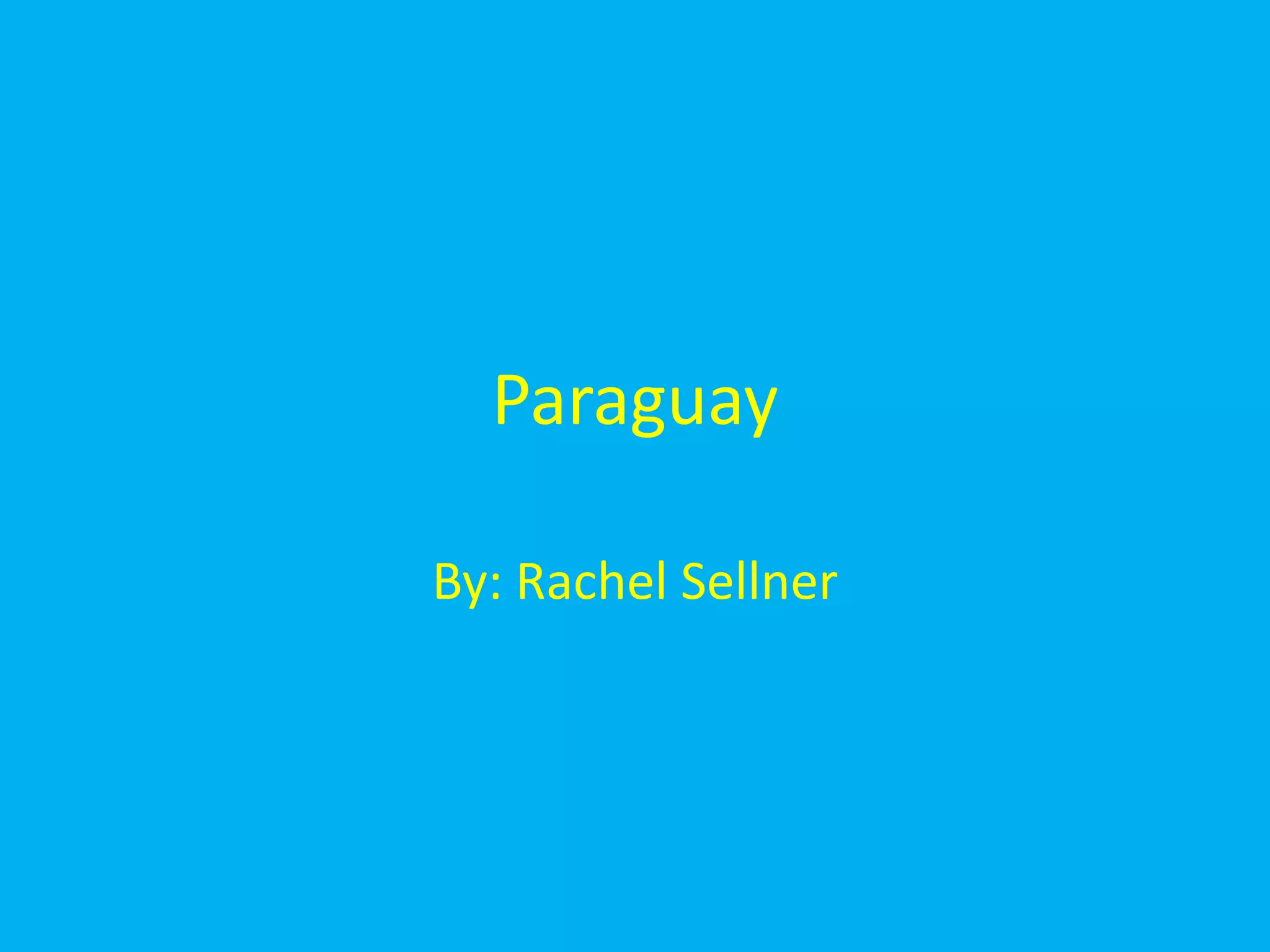 Paraguay Powerpoint | PPTX