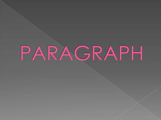 Parahraph writing | PPTX