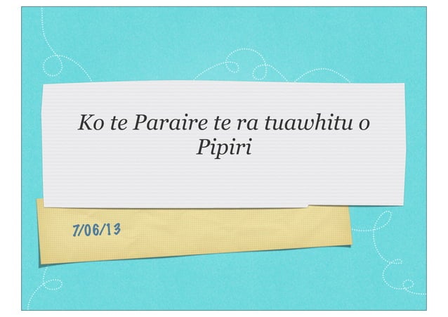 Paraire wk 5 term 2 | PPT