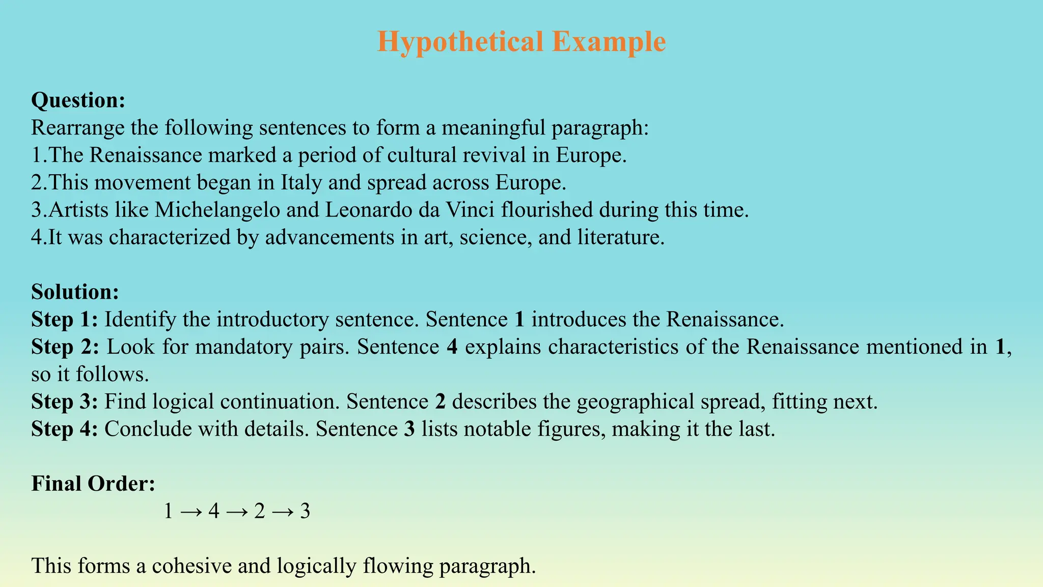 PARAJUMBLES & ITS RULES WITH EXAMPLES : Grammar | PPTX