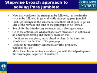 Parajumbles 2 | PPTX