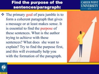 Parajumbles 2 | PPTX