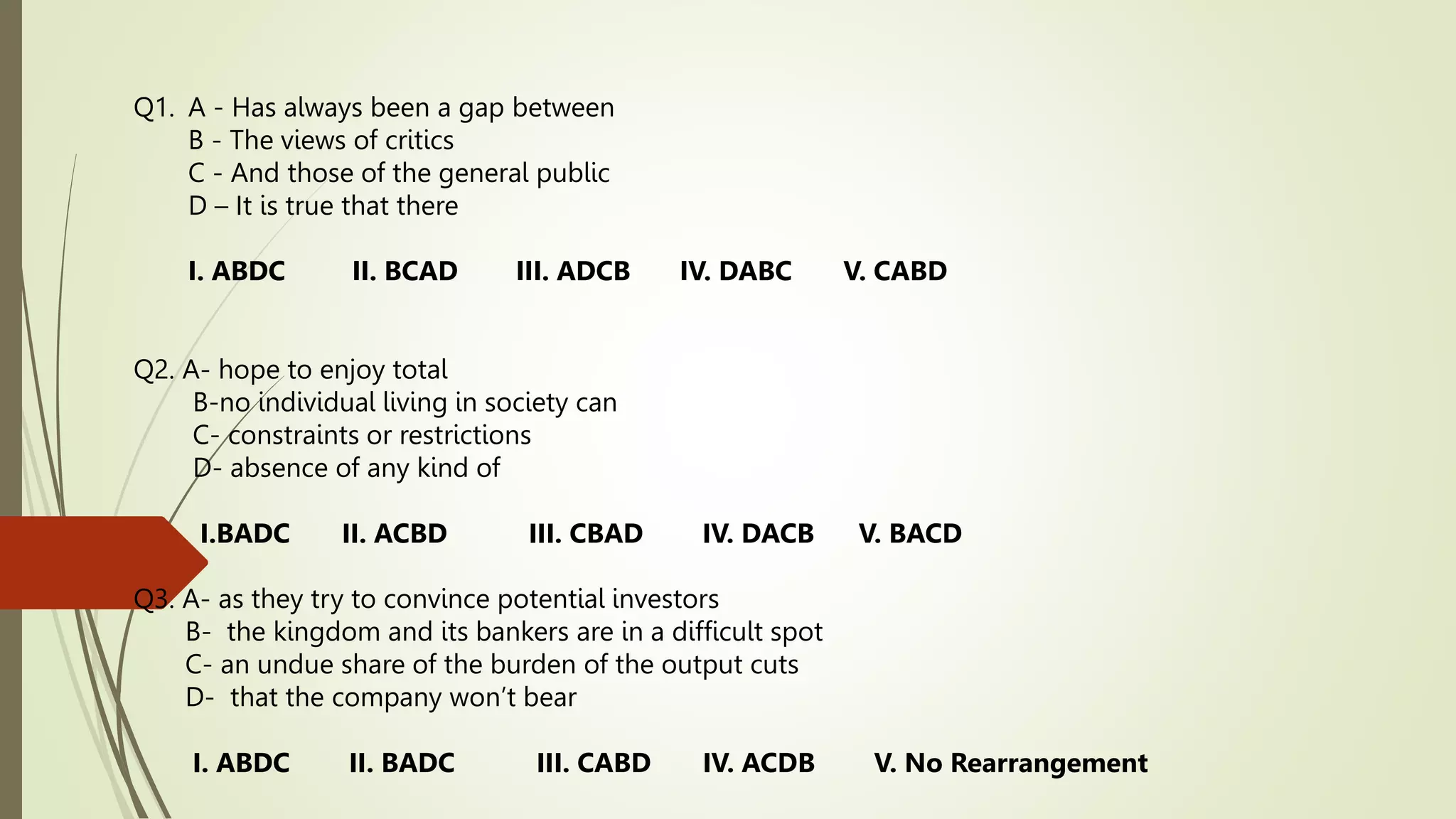 PARAJUMBLES Worksheets.pptx | Civic affairs | Politics