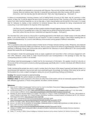 Paralanguage Influences in Intercultural Communication of Foreign ...