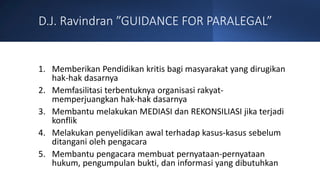 Paralegal, pengabdian dan Bantuan Hukum.pptx