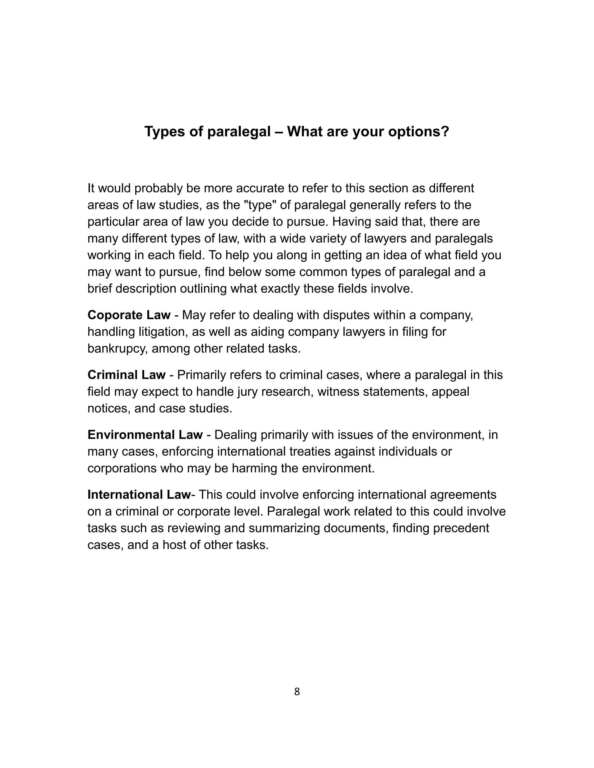 Paralegal101 - The Ultimate Guide on Everything Paralegal! | PDF