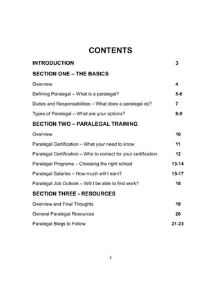 Paralegal101 - The Ultimate Guide on Everything Paralegal! | PDF