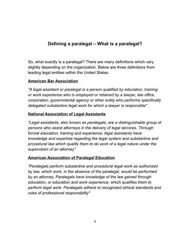 Paralegal101 - The Ultimate Guide on Everything Paralegal! | PDF ...