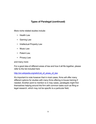 Paralegal101 - The Ultimate Guide on Everything Paralegal! | PDF