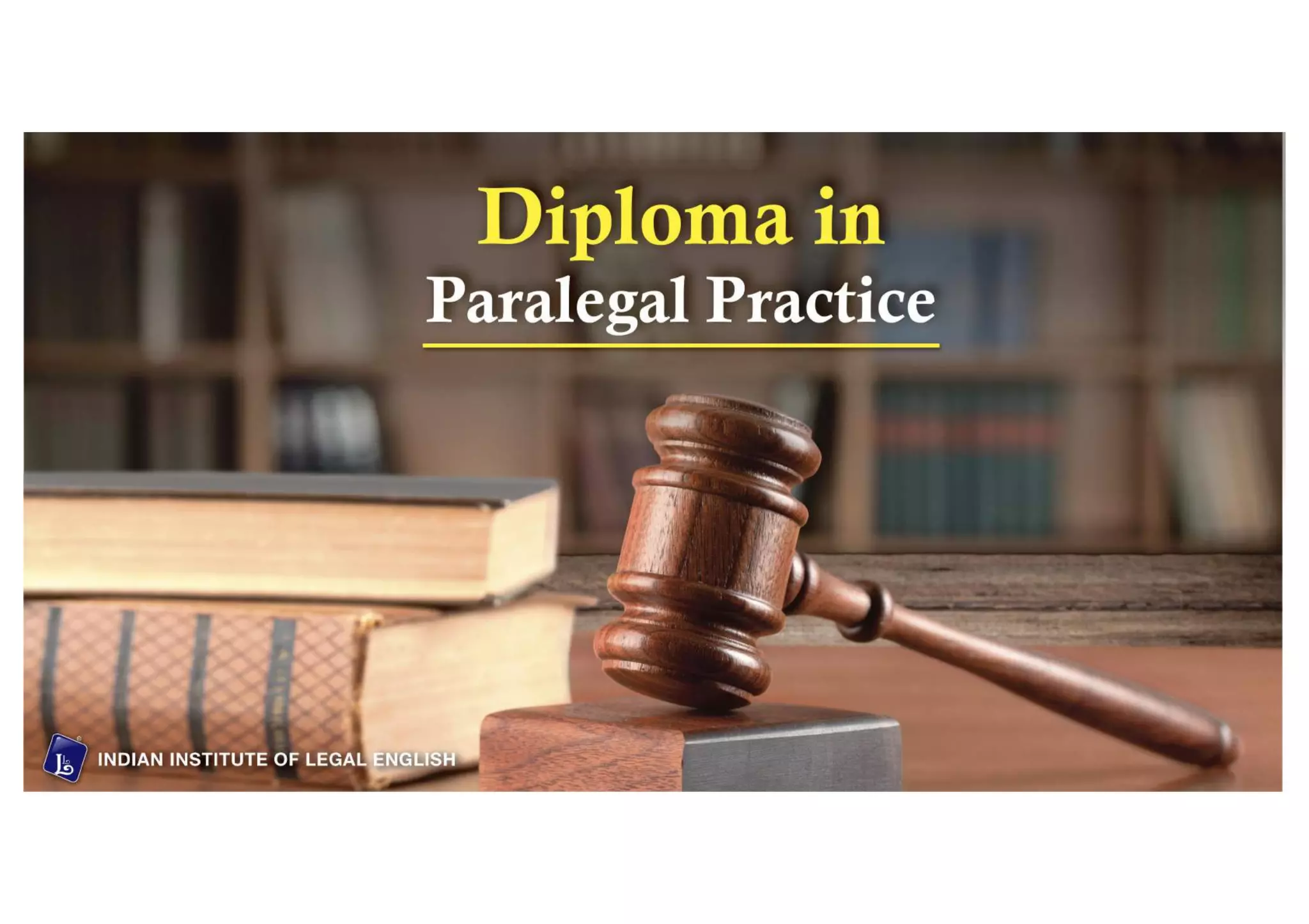 Diploma in Paralegal Practice | PPT