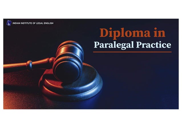 Diploma in Paralegal Practice | PDF