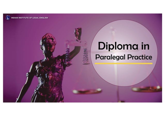 Diploma in Paralegal Practice | PDF