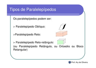 Paralelepípedo e pirâmide | PDF