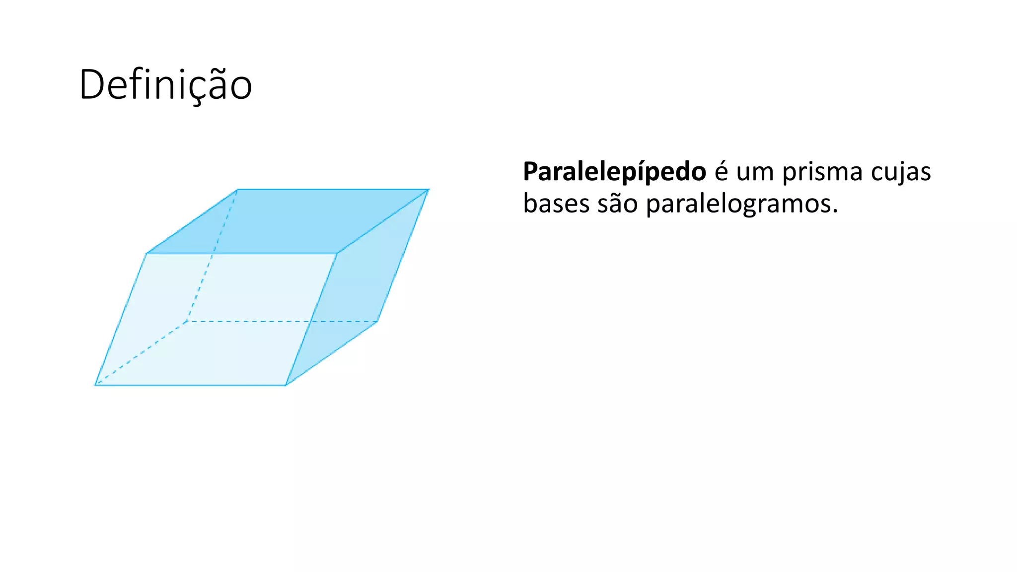 Paralelepípedo reto retângulo | PPTX