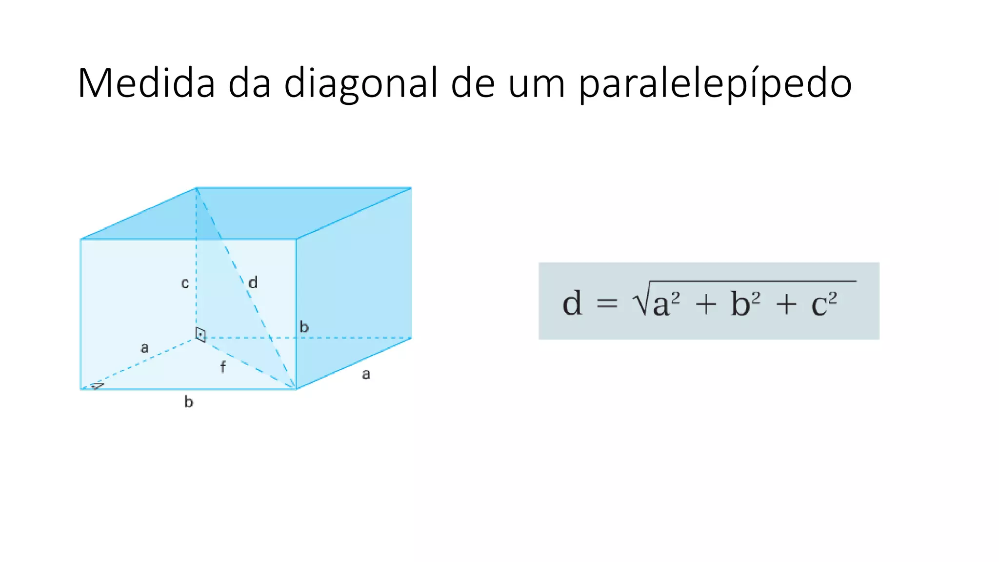 Paralelepípedo reto retângulo | PPTX