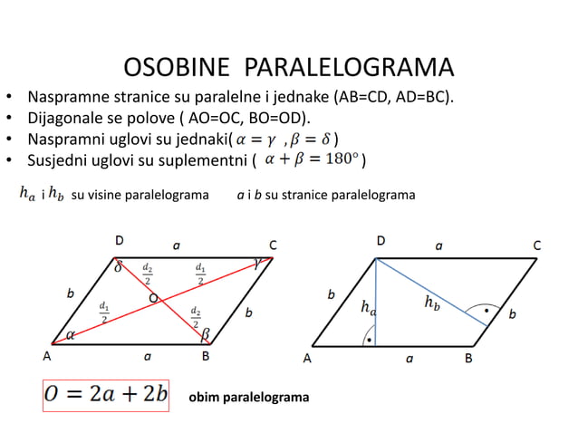 Paralelogram | PPTX