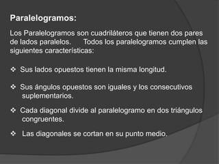 Paralelogramos | PPTX