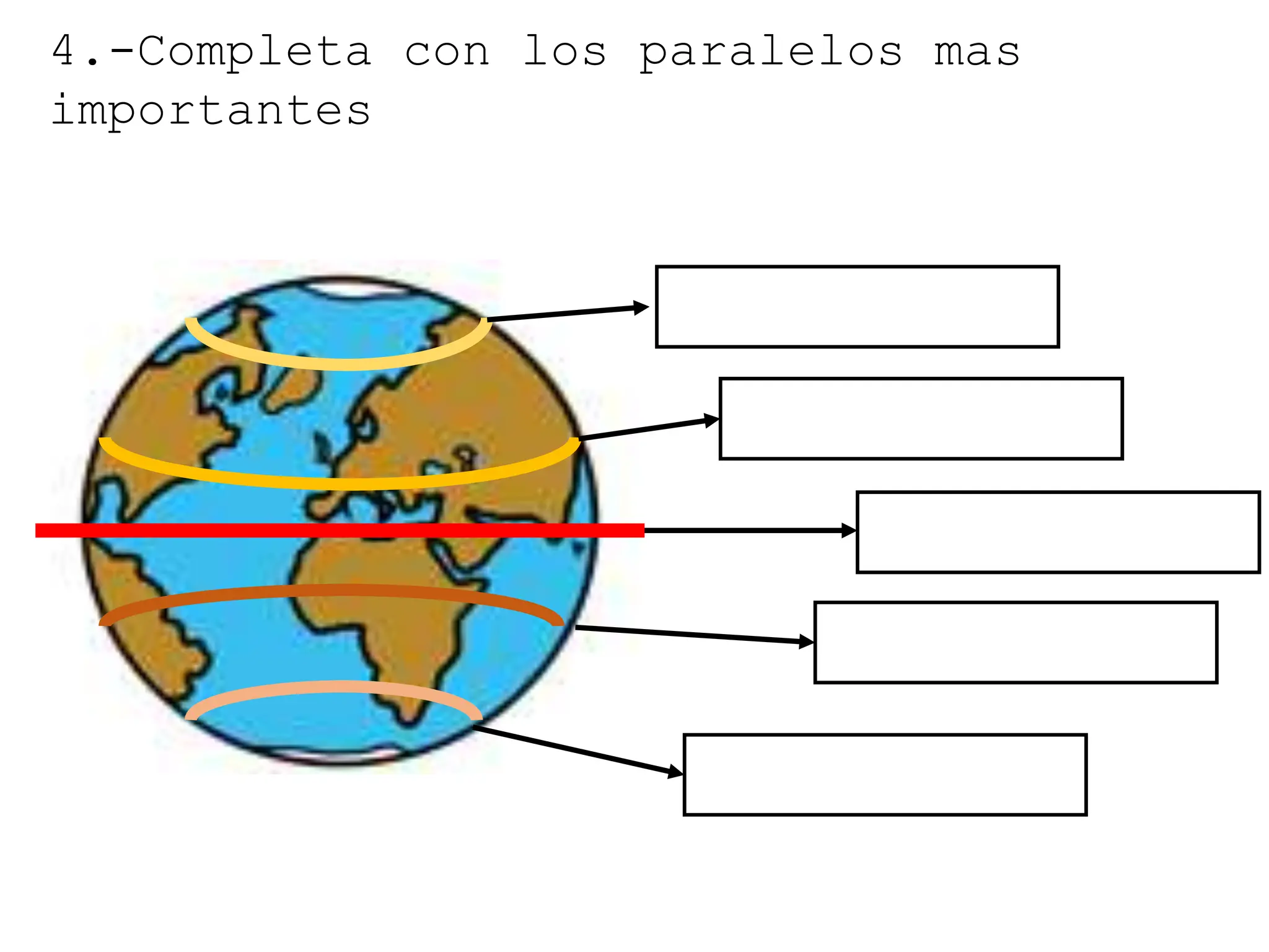 PARALELOS Y MERIDIANOS para niños de cuarto | PPTX | South America ...