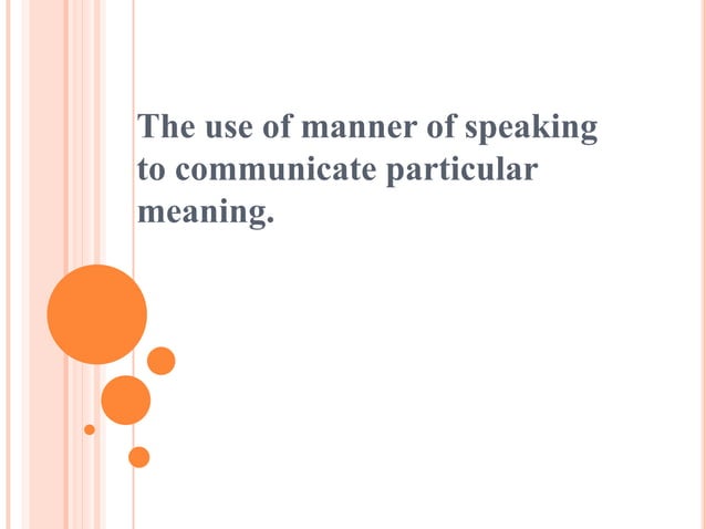 Paralinguistic (1) (Communication Skills) | PPTX | Hobbies & Interests