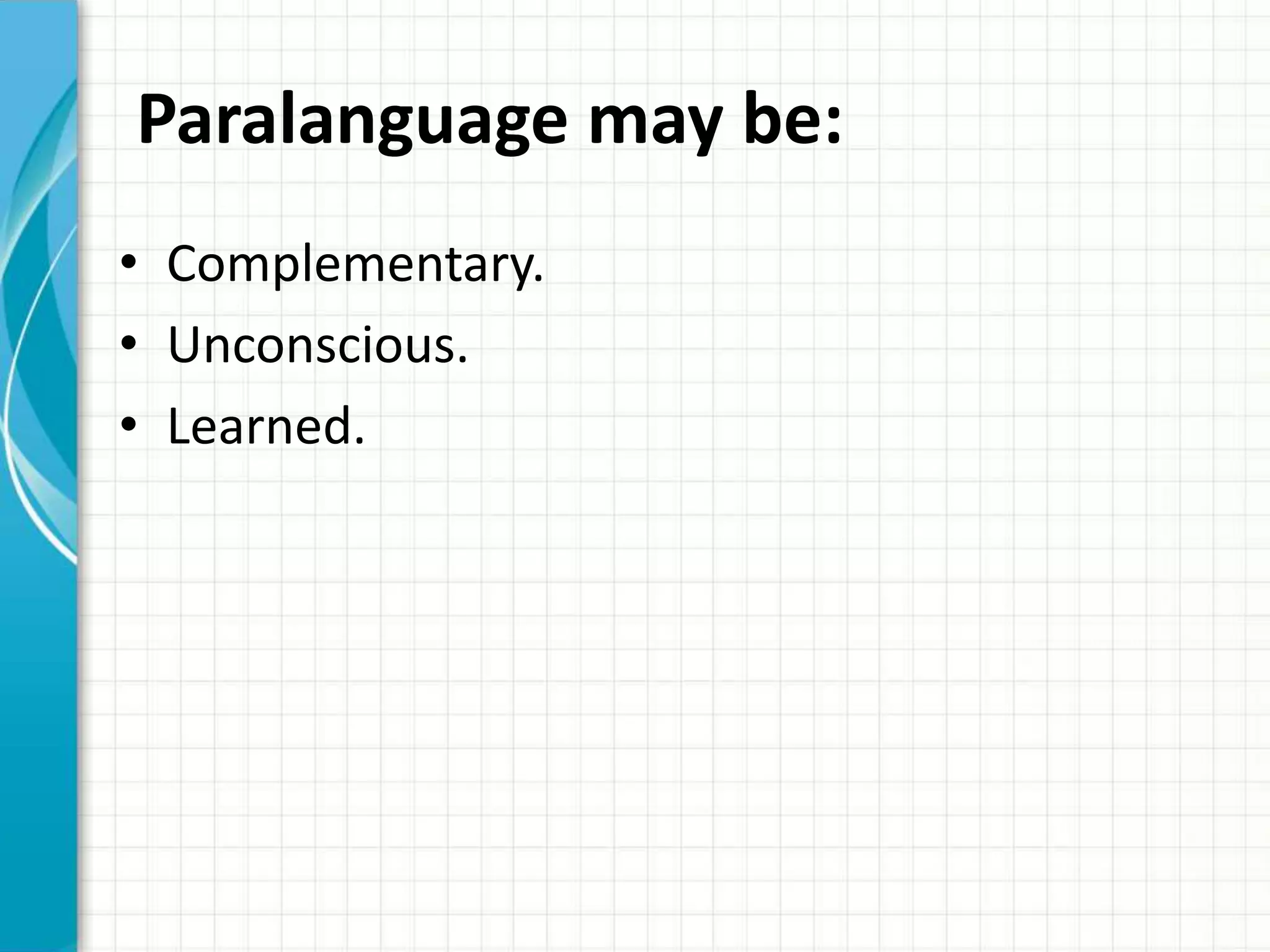 Paralinguistics | PPTX