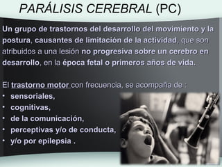 Paralisis cerebral 2013 | PPT