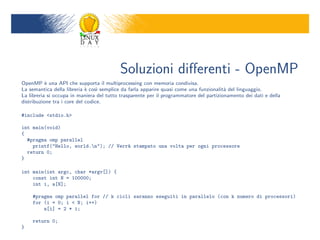 Multithreading, multiprocessing e Asincronia | PPT