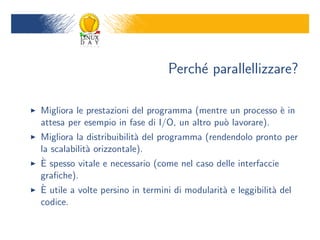 Multithreading, multiprocessing e Asincronia | PPT