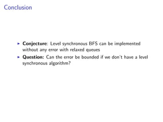 Parallel bfs using 2 stacks | PPT